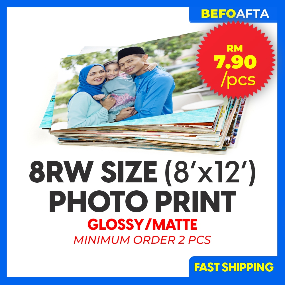 FUJIFILM Photo Print 8RW - Cuci Gambar 8RW - Print - Digital Photo ...