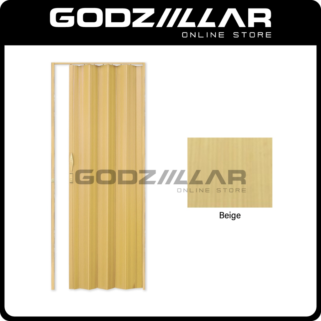(Godziillar) 31” X 82” PVC Folding Door Toilet Door Room Divider Pintu ...