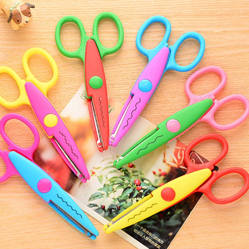 Design Craft Scissors DIY Child Safe Scissors Plastick Lace Handmade ...