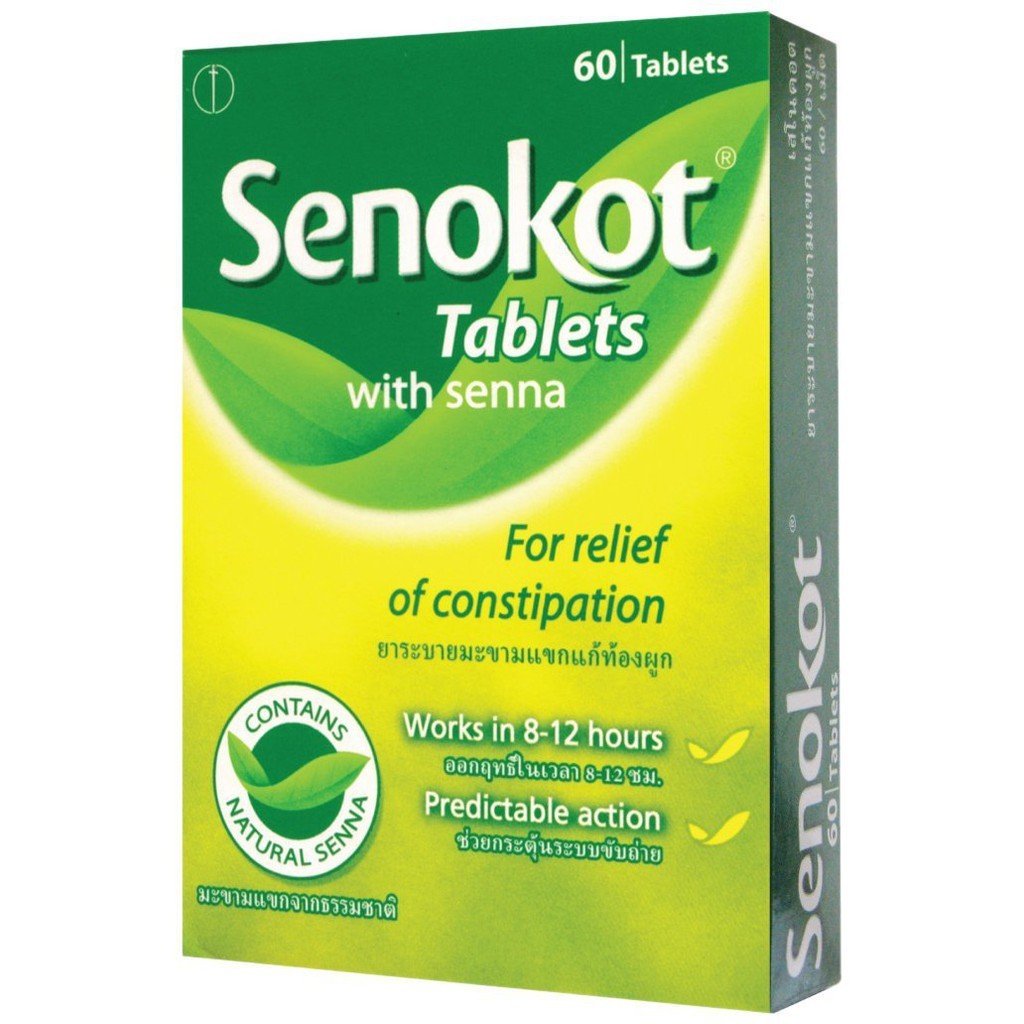 SENOKOT TABLETS WITH SENNA 60's | Shopee Malaysia