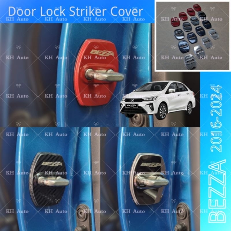 Perodua Bezza 2016-2024 Car Door Lock Striker Cover KH Auto | Shopee ...