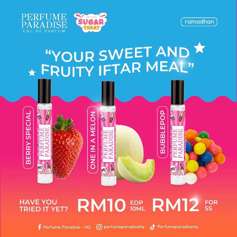 PERFUME PARADISE 🔥ORIGINAL HQ | Shopee Malaysia