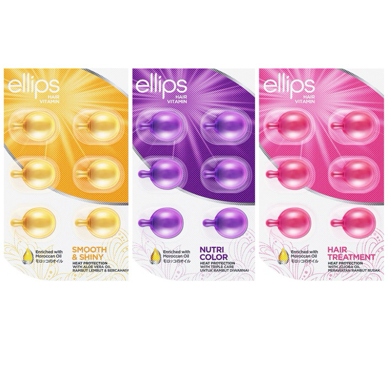 Ellips Hair Treatment Capsules 12’s | Shopee Malaysia