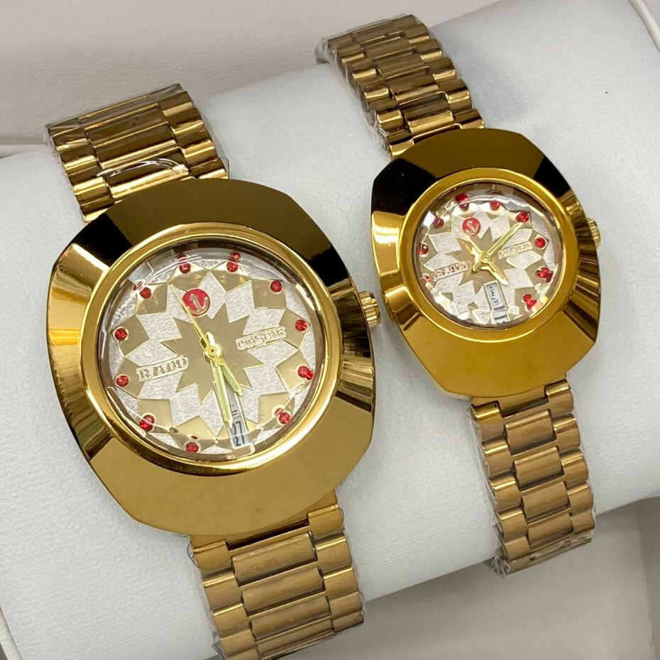 【Malaysia Stock】Waterproof Stainless Steel Watches Couple Quartz Watch ...