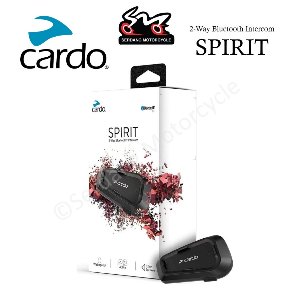CARDO Spirit Speaker Headset Intercom Rider Communicate Helmet ...