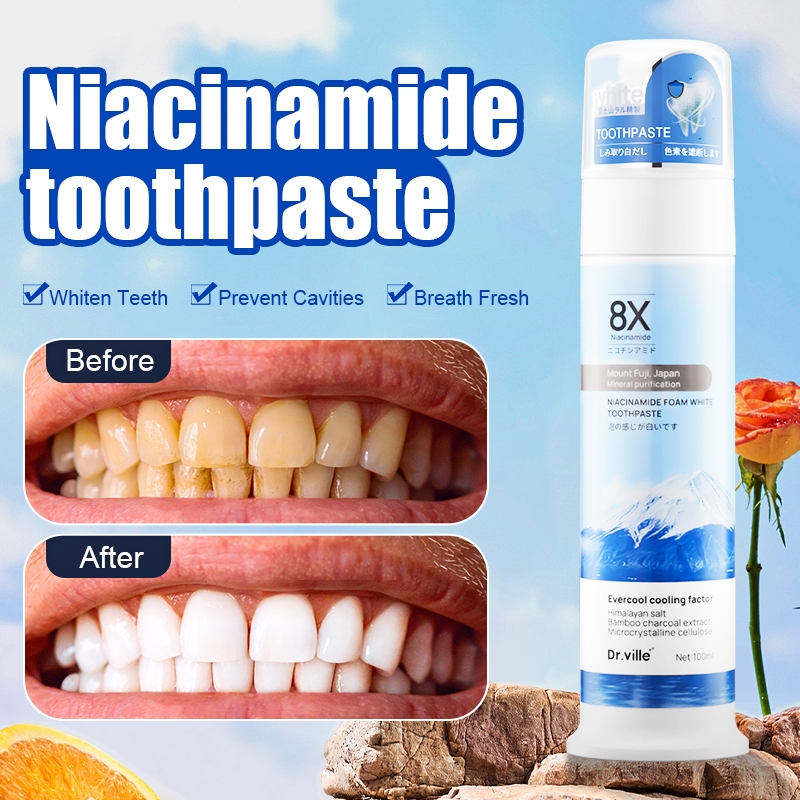 Toothpaste whitening teeth Niacinamide Toothpaste To whiten Teeth ...
