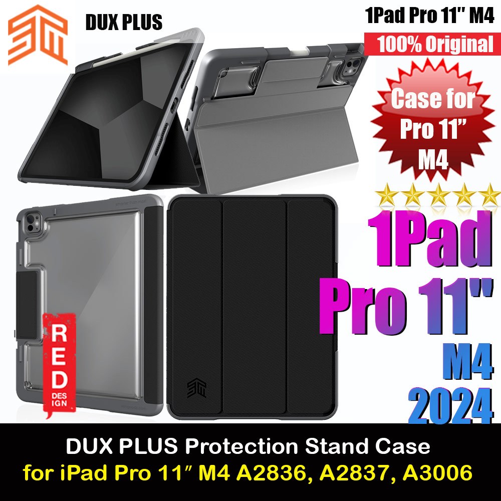 STM Dux Plus Protection Flip Stand Case Cover Casing for iPad Pro 11 M4 ...