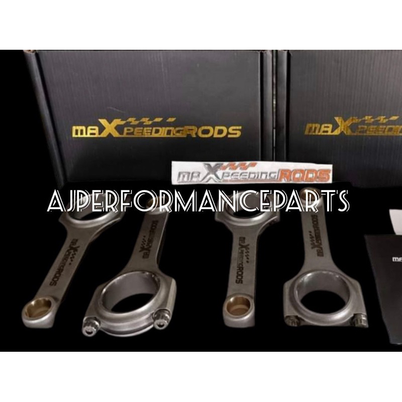 MAXPEEDINGROD PERFORMANCE H-BEAM CONROD MITSUBISHI 4G63 EVO1-9 150MM ...