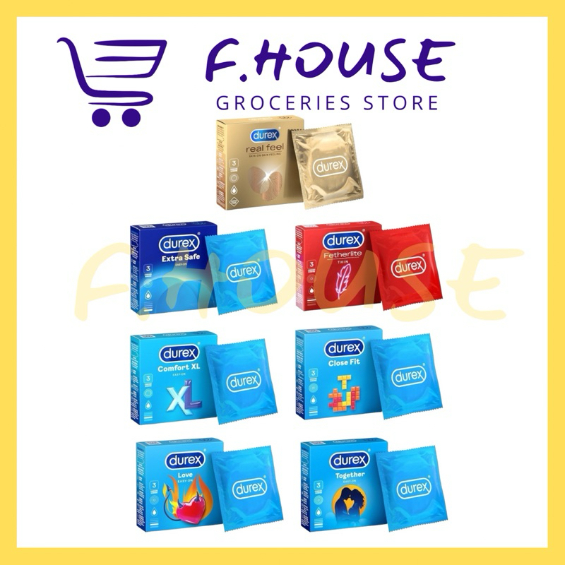 Durex Condoms for Man (1box) | Shopee Malaysia