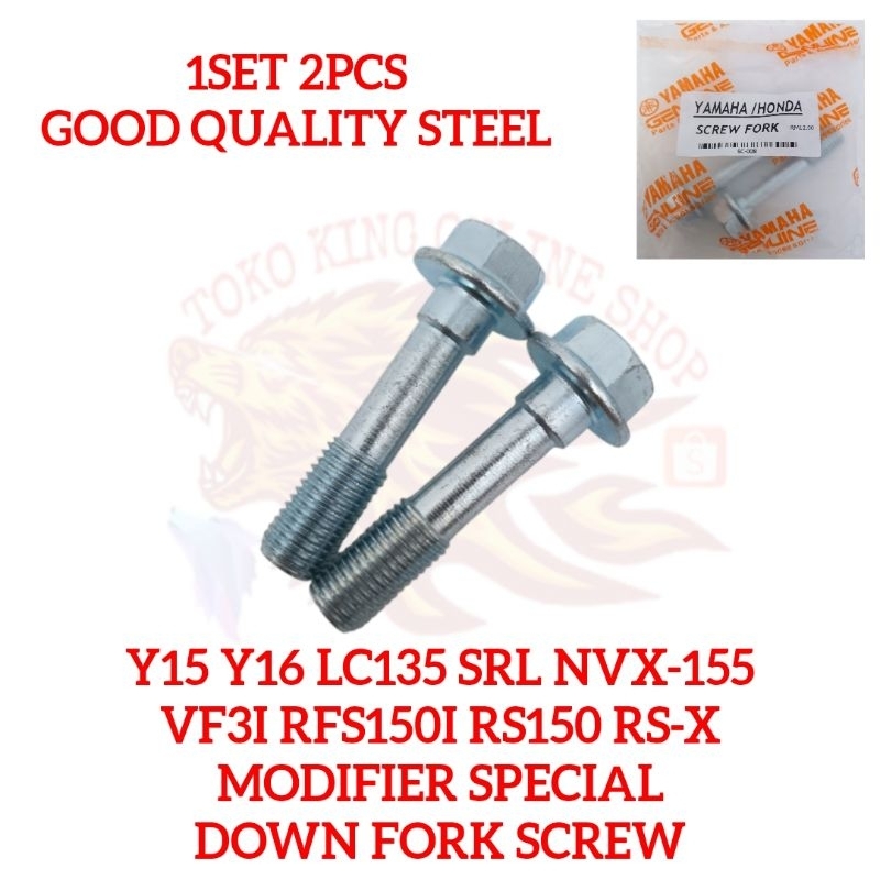 1 SET 2PC Y15 Y15ZR V1 V2/Y16 Y16ZR/LC135/RS150 RS150R/VF3I 185/NVX155 ...