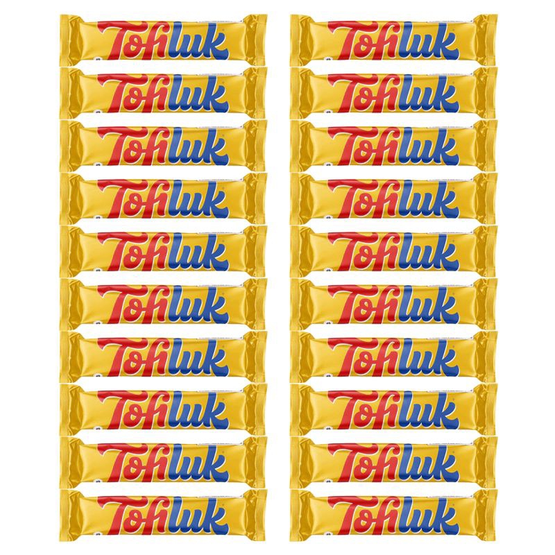 Tofiluk mini 10gram chocolate wafer caramel 10pc konafetto chocolate ...
