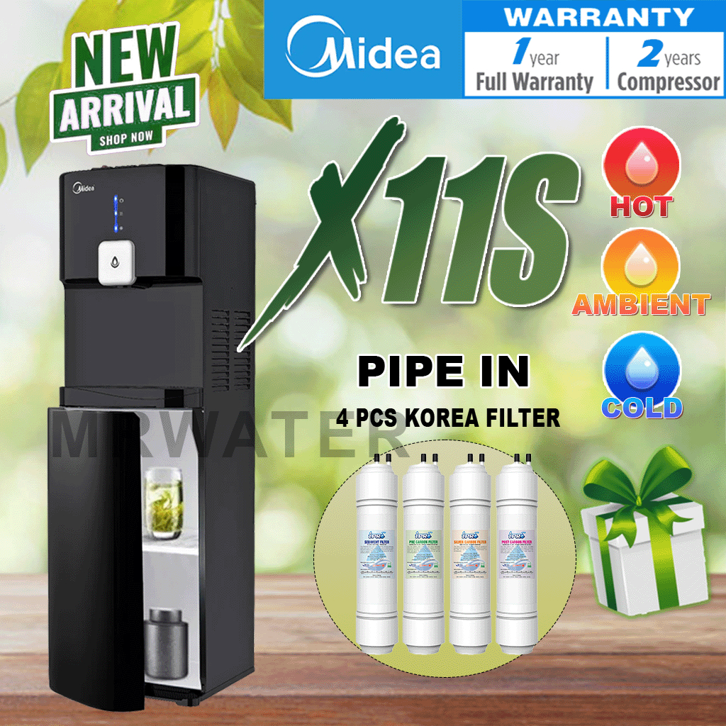 NEW DESIGN MIDEA Hot & Ambient & Cold Floor standing Water Dispenser ...