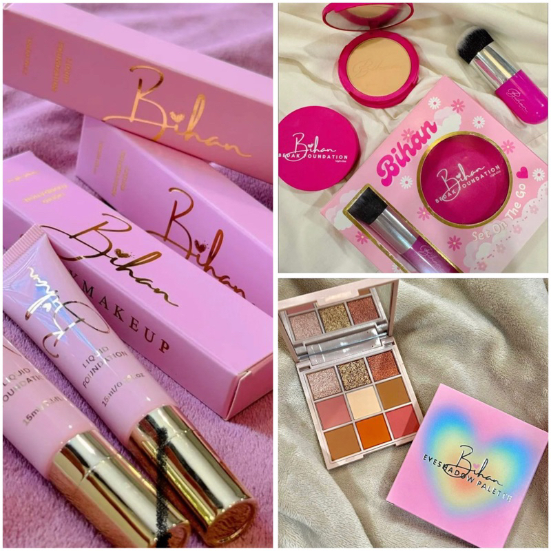 BIHAN OMBRE RAYA/BEDAK FOUNDATION/DUO LIPTINT/OMBRE LIPS 1.0 & 2.0 ...