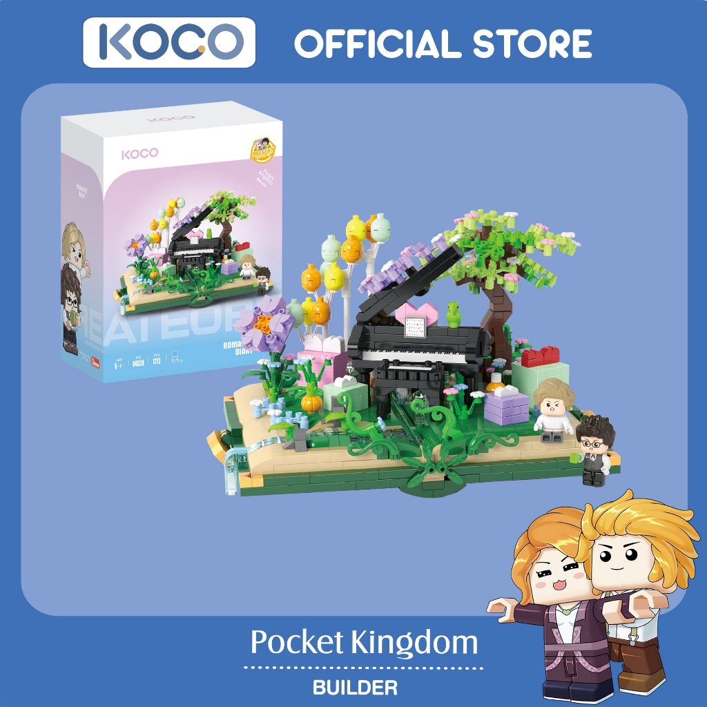 KOCO Romance Diary Blue Danube 1213pcs (KC04039) Micro Mini Building ...