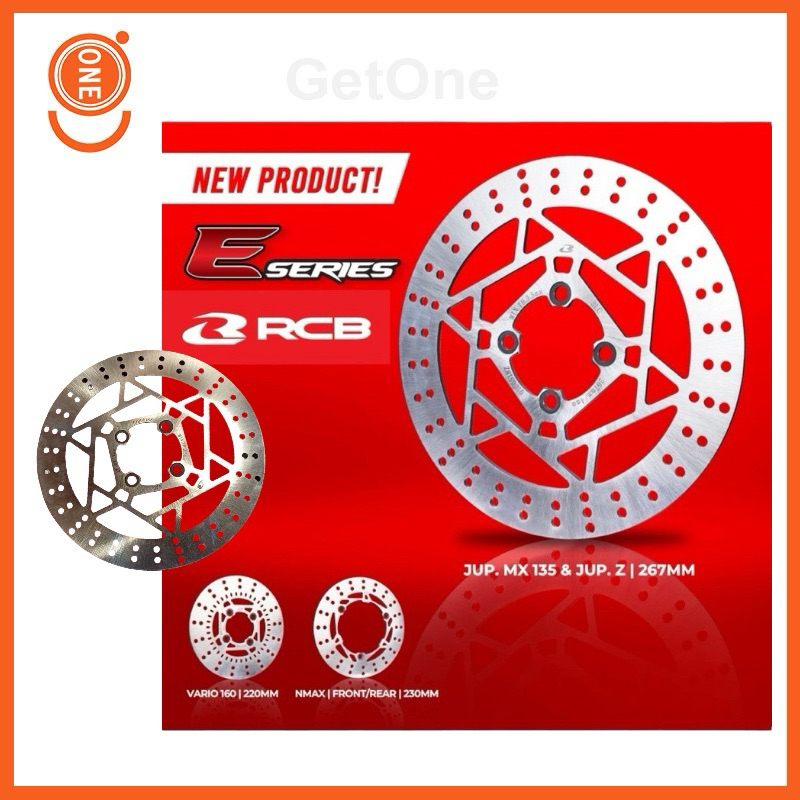 RCB (BULAT) E2 SERIES DISC PLATE FRONT REAR DEPAN BELAKANG DISC FILING ...