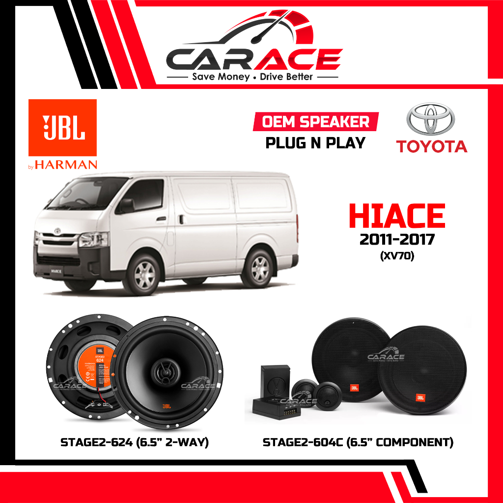 JBL Speaker Plug and Play Speaker PNP Front Rear Door 6 inch Speaker ...