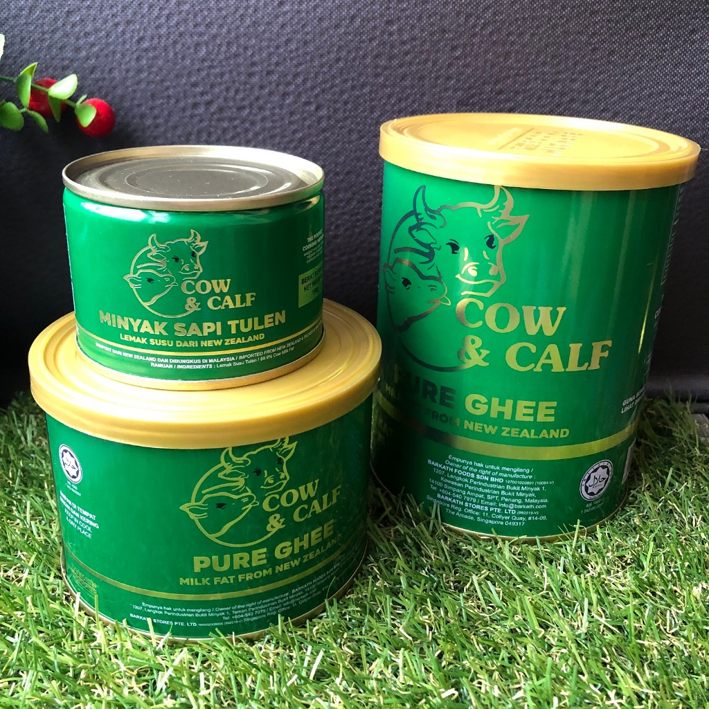 Cow & Calf Pure Ghee Milk Fat Minyak Sapi Telun Lemak Susu 150g / 400g ...