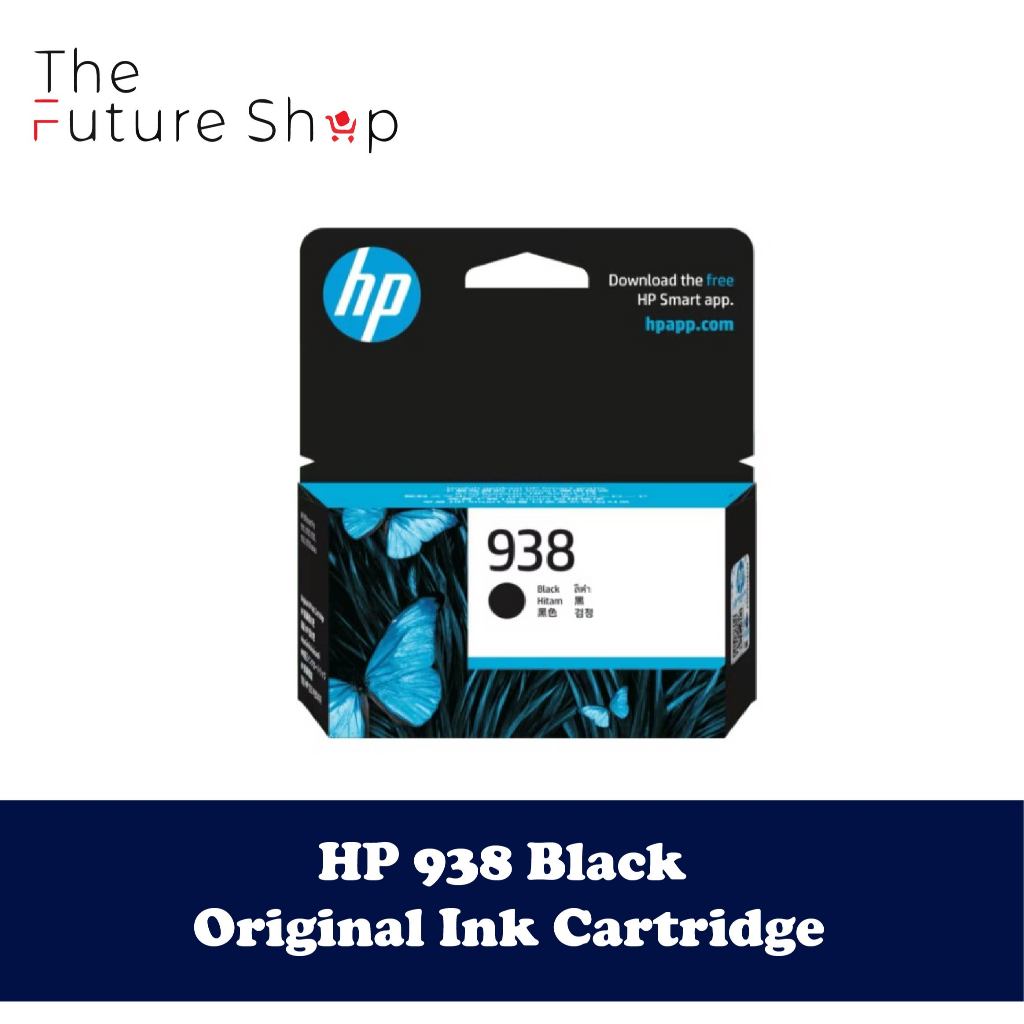 HP 938 Original Ink Cartridge Black/Yellow/Cyan/Magenta (4S6X5PA ...