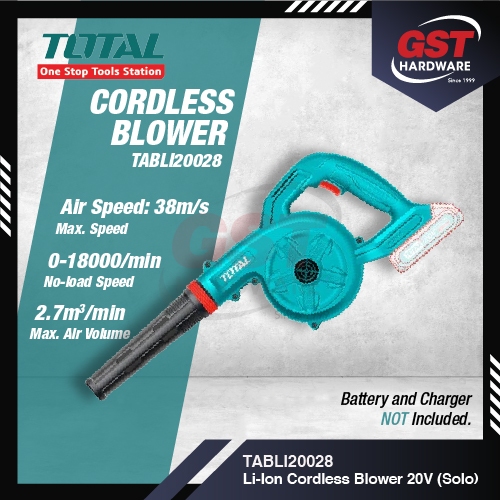 Total Blower Cordless 20V Cordless Air Blower Cordless Blower Powerful ...