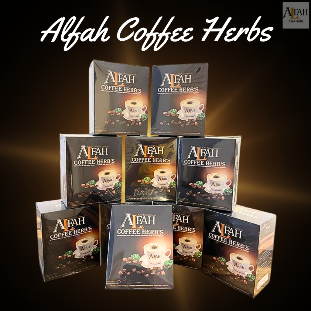 KOPI HERBA VIRAL ALFAH COFFEE HERBS (10 KOTAK) | Shopee Malaysia