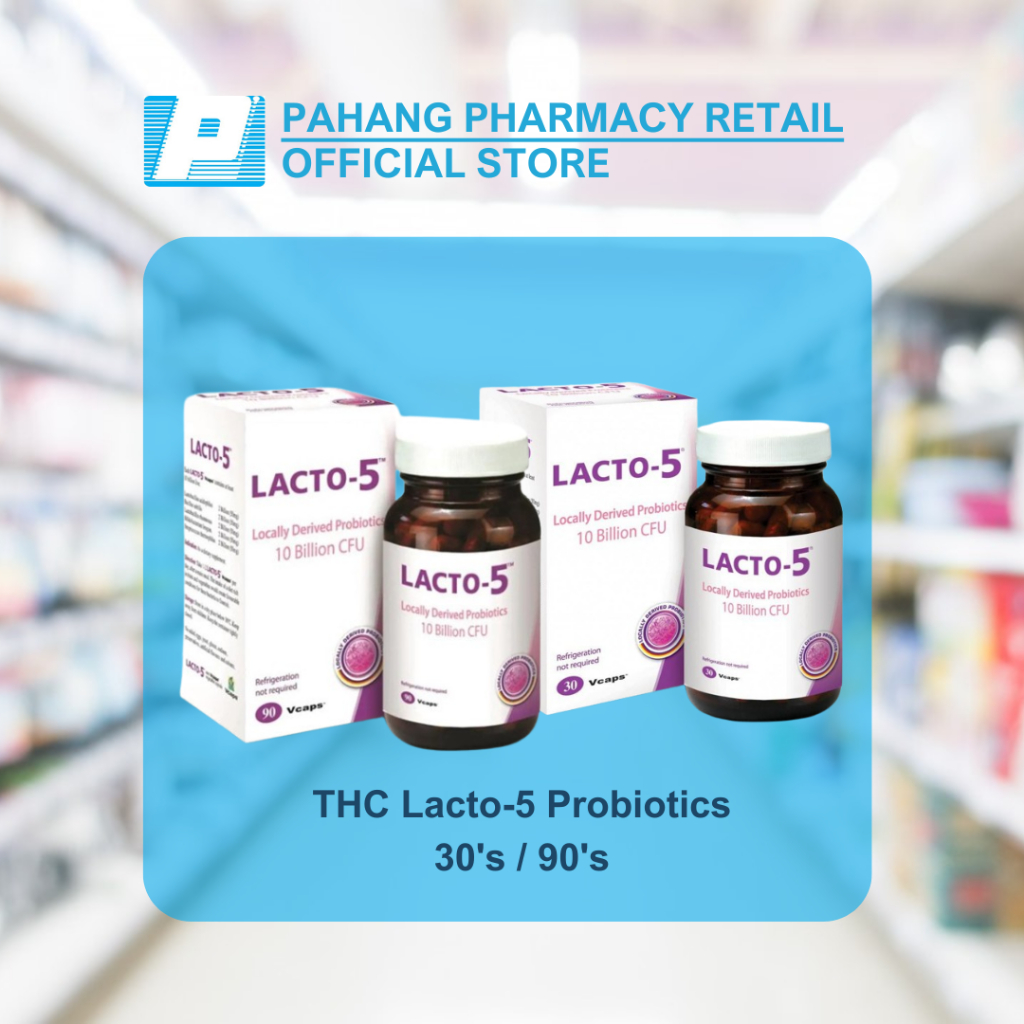 THC Lacto-5 Probiotics 30's / 90's | Shopee Malaysia