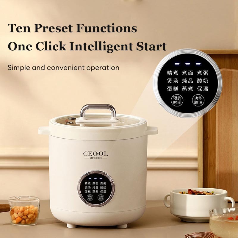 New Rice Cooker 1.2L Multi functional Rice Cooker Non stick Inner Tank ...