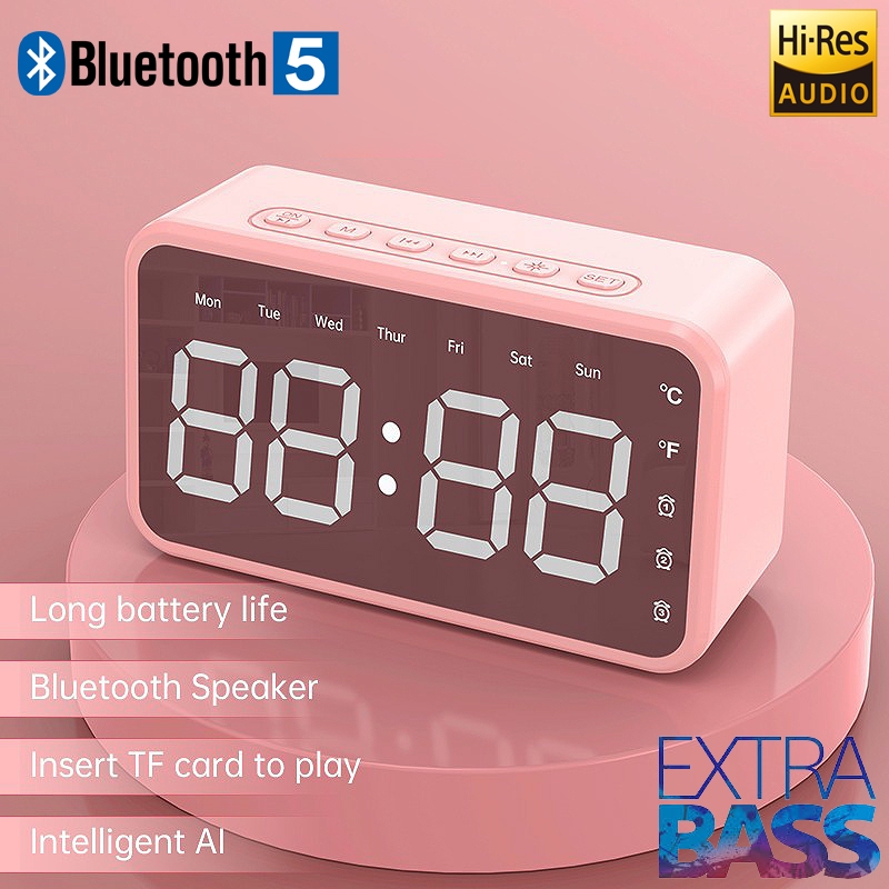 Bluetooth Speaker Wireless Stereo Bass Subwoofer Music Player with ...