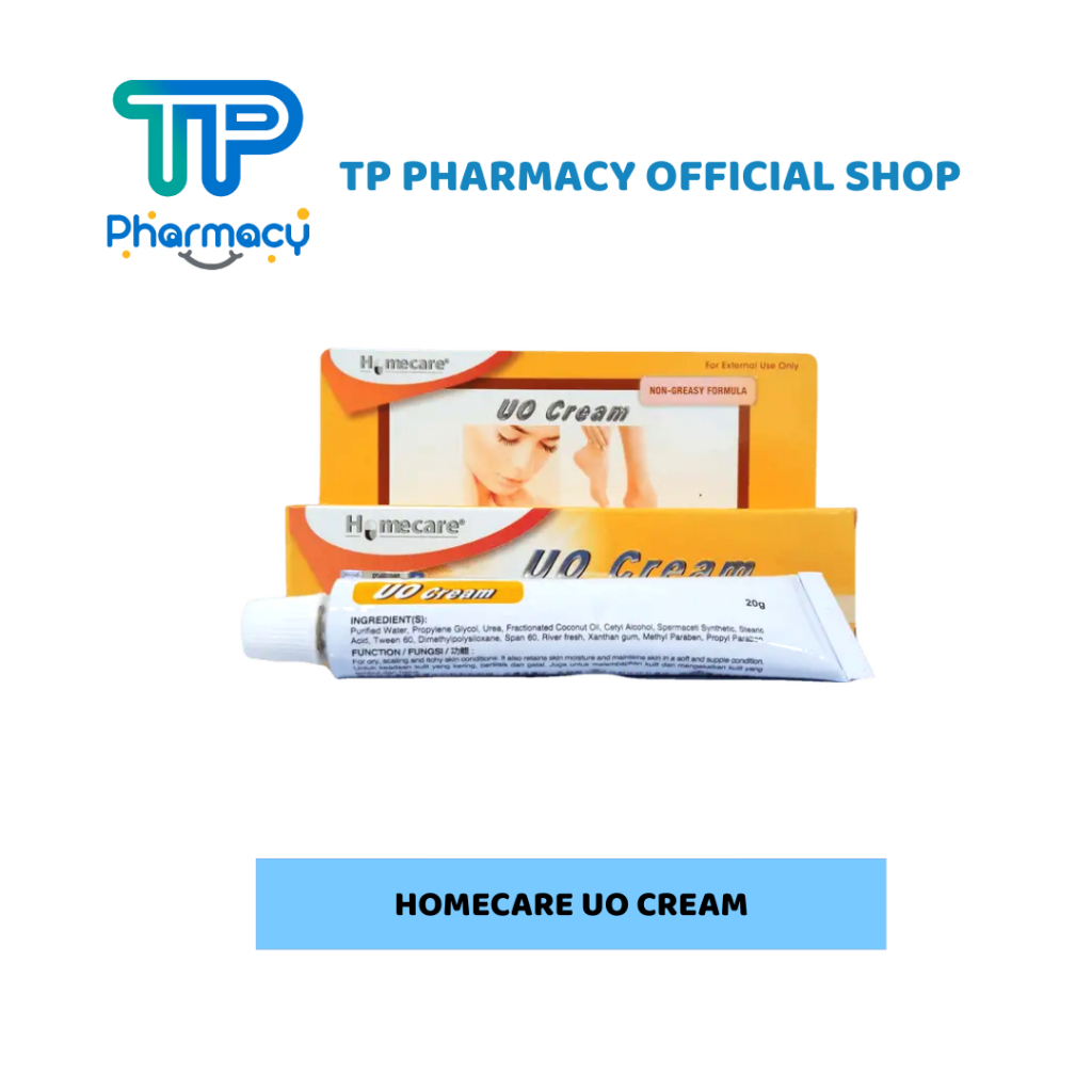 HOMECARE UO CREAM 20G (For dry, itchy and scaling skin) | Shopee Malaysia