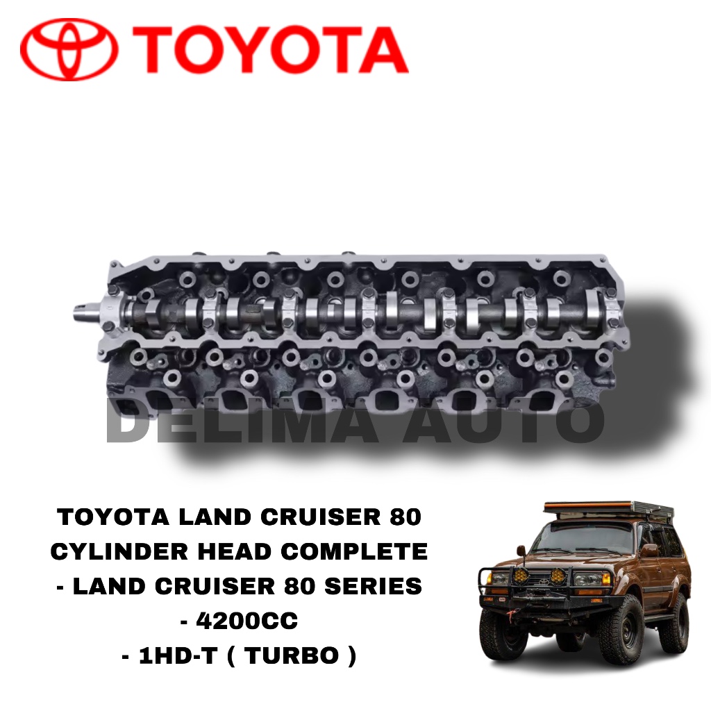Toyota LANDCRUISER 80 1hd-t CYLINDER HEAD | Shopee Malaysia