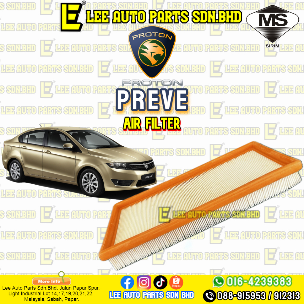 PROTON PREVE AIR FILTER | Shopee Malaysia