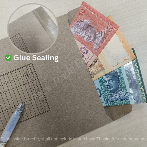 10 PCS CASH ENVELOPE/ BANK SHIFT/ ENVELOPE FOR CASHIER AND POS MACHINE ...