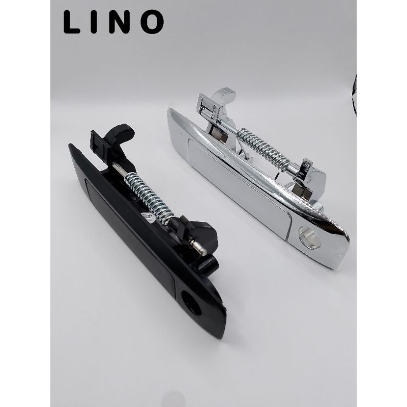 FORD RANGER T6 REAR BONNET HANDLE WITH HOLE (CHROME & BLACK) | Shopee ...