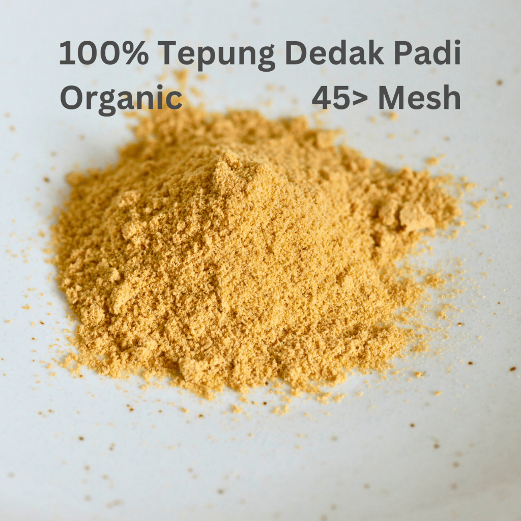 Tepung Dedak Padi halus 45> Mesh RICE BRAN Ikan Makanan Kutu Air Air ...