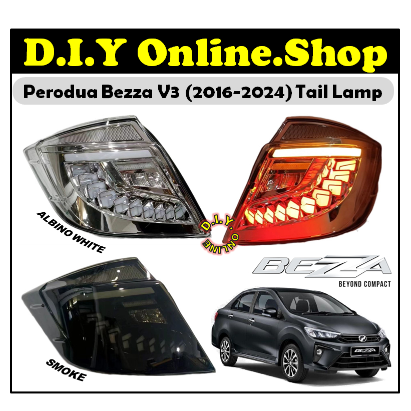 PERODUA BEZZA V3 (2016 TO 2022) TAIL LAMP LED PERODUA BEZZA V3 2016 ...