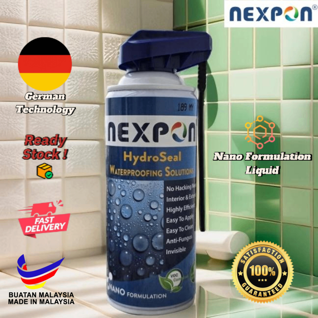 Nexpon Hydroseal-Waterproofing Solution(400ml)/Waterproof Spray/Water ...