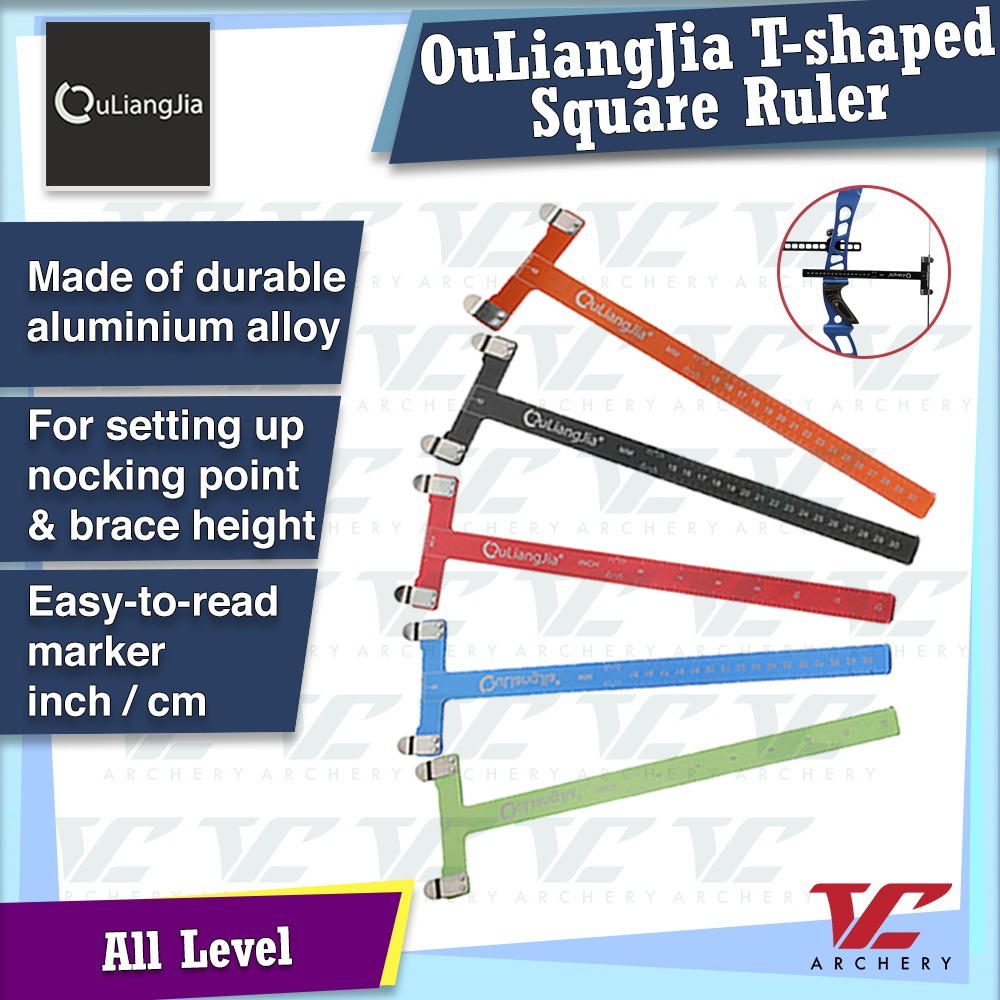 V Club Archery OuLiangJia T-Shaped Square Ruler - Nocking Point ...