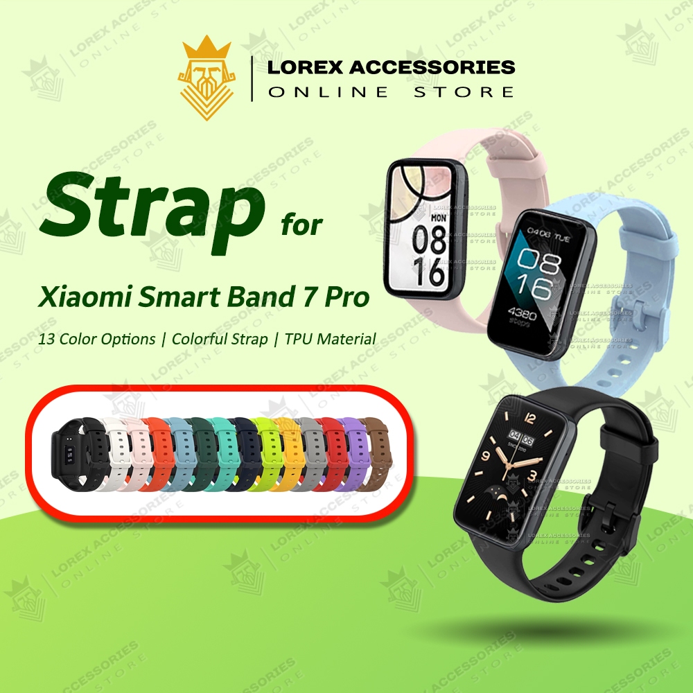 Strap for Xiaomi Smart Band 7 Pro (mi band 7 pro), 13 Color, Colorful ...