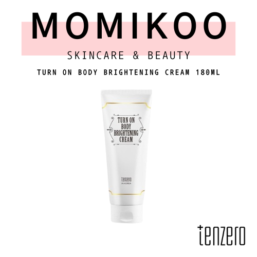 Tenzero Turn On Body Brightening Cream 180ml | Shopee Malaysia