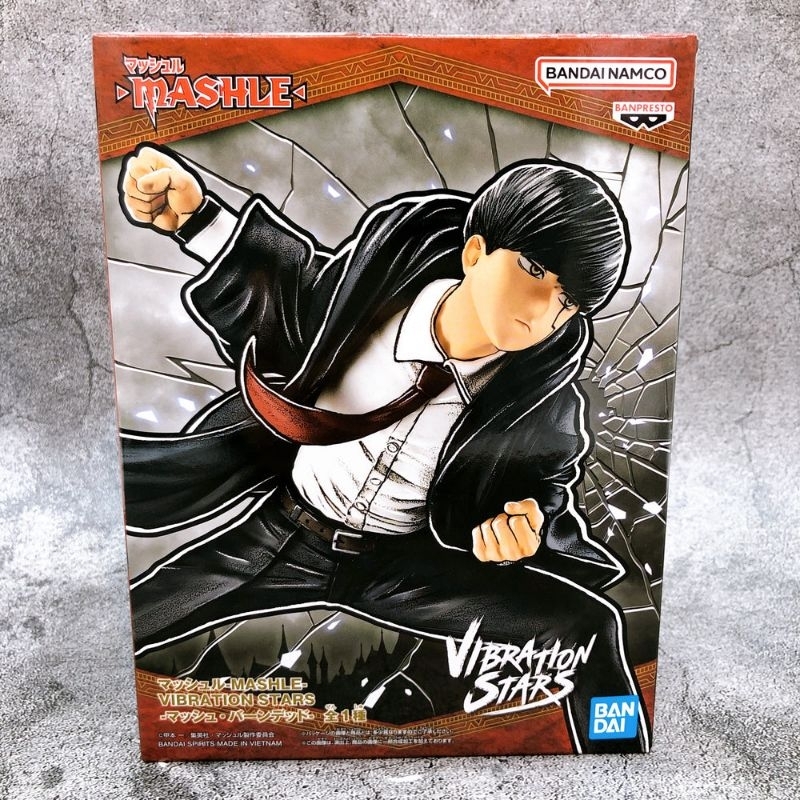 🔥ORIGINAL🔥MASHLE VIBRATION STARS MASH BURNED FIGURE BANPRESTO JAPAN ...