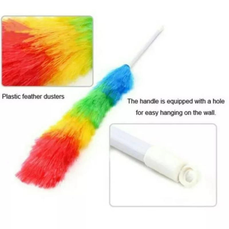 ZR6556 Colourful Plastic Duster(50cm) | Shopee Malaysia