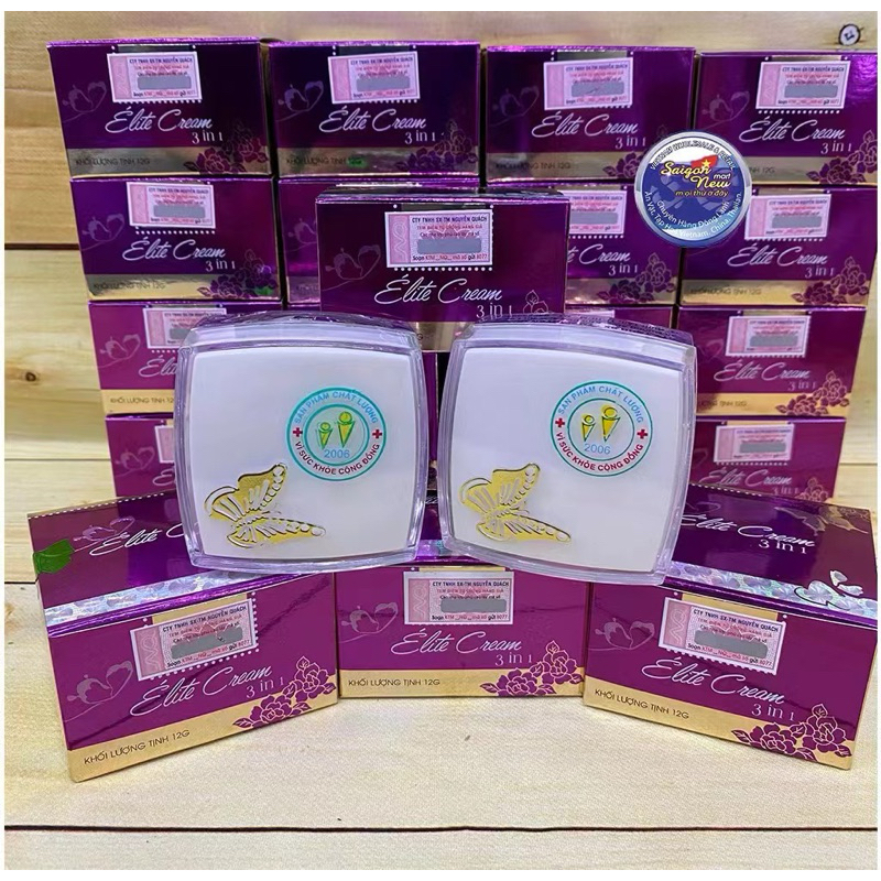 Kem Con Buom - Elite Face Cream 3 in 1 | Shopee Malaysia