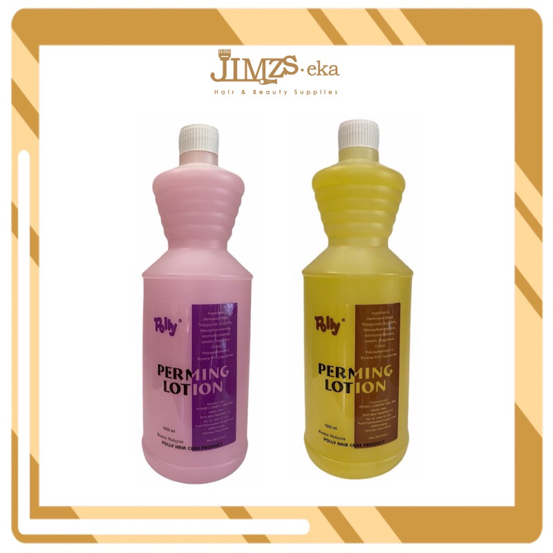 Polly Perming Hair Lotion 1000ml (Cold Perm) | Shopee Malaysia