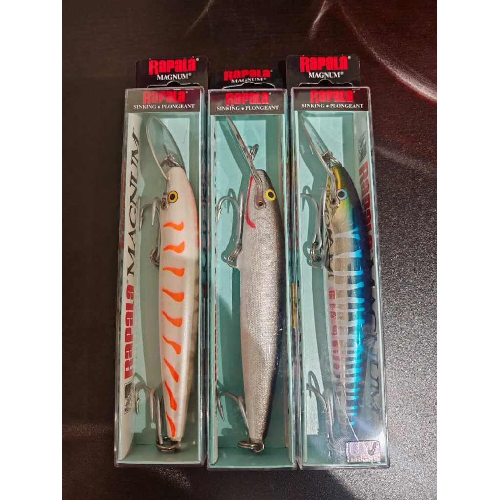 RAPALA Countdown Magnum CDMAG14 Trolling Saltwater Tenggiri Mackerel CDMAG Casting Sinking ...