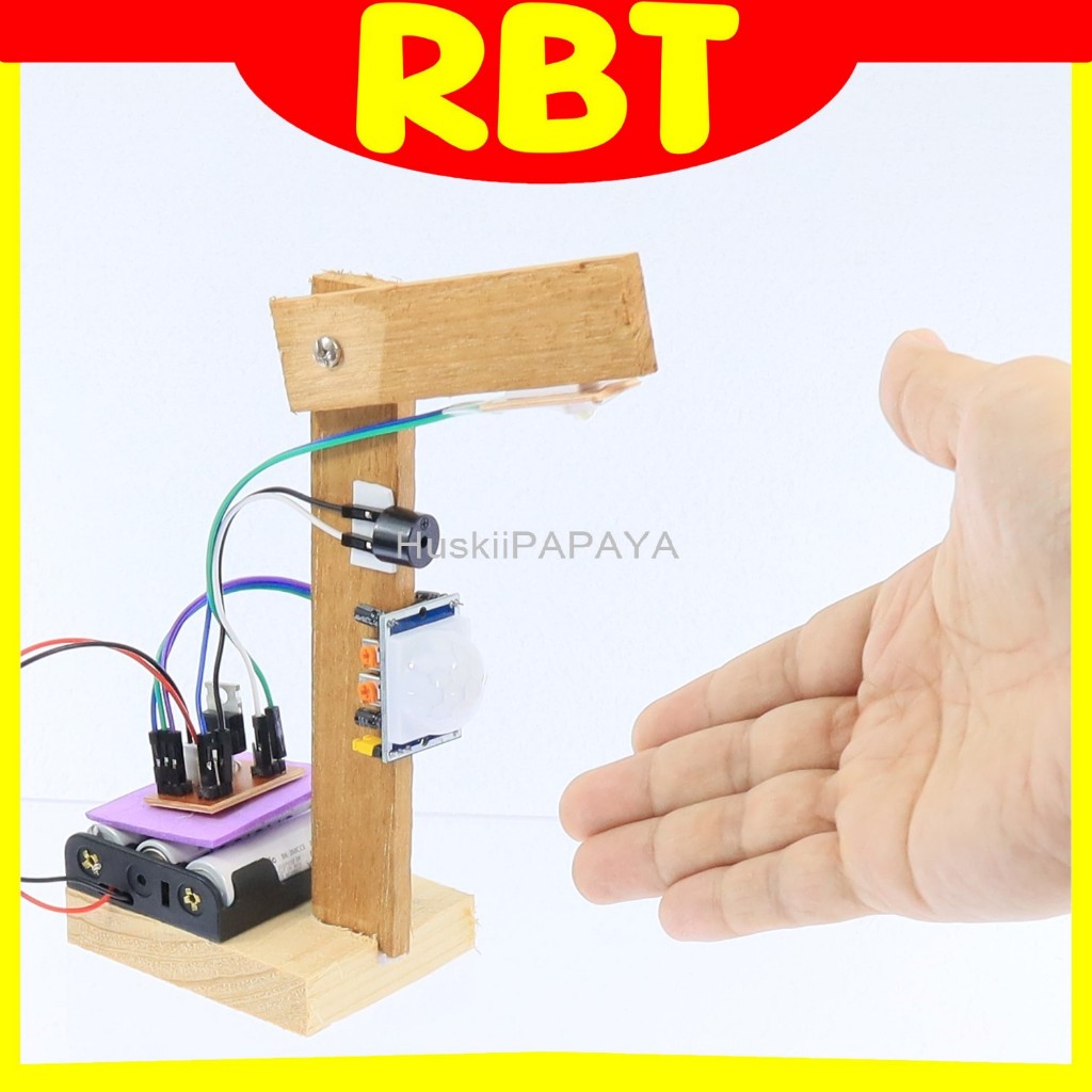 RBT Lampu Meja Automatik Bersensor PIR Motion Sensor Sekolah Tingkatan ...