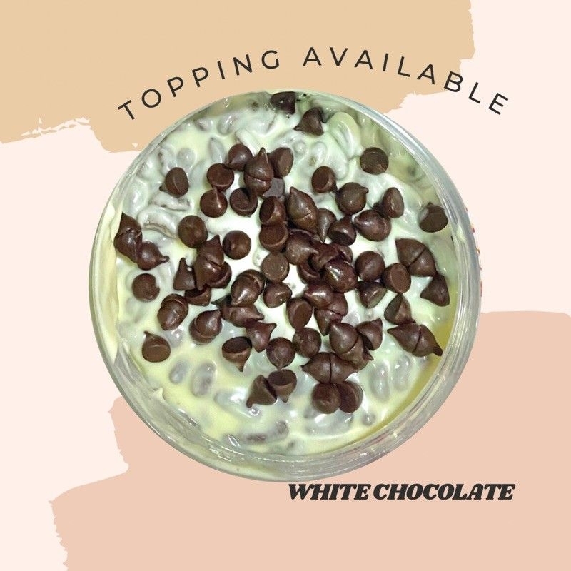 CHOCOJAR WHITE CHOCOLATE WITH MANY TOPPING!!!(600ml) | Shopee Malaysia