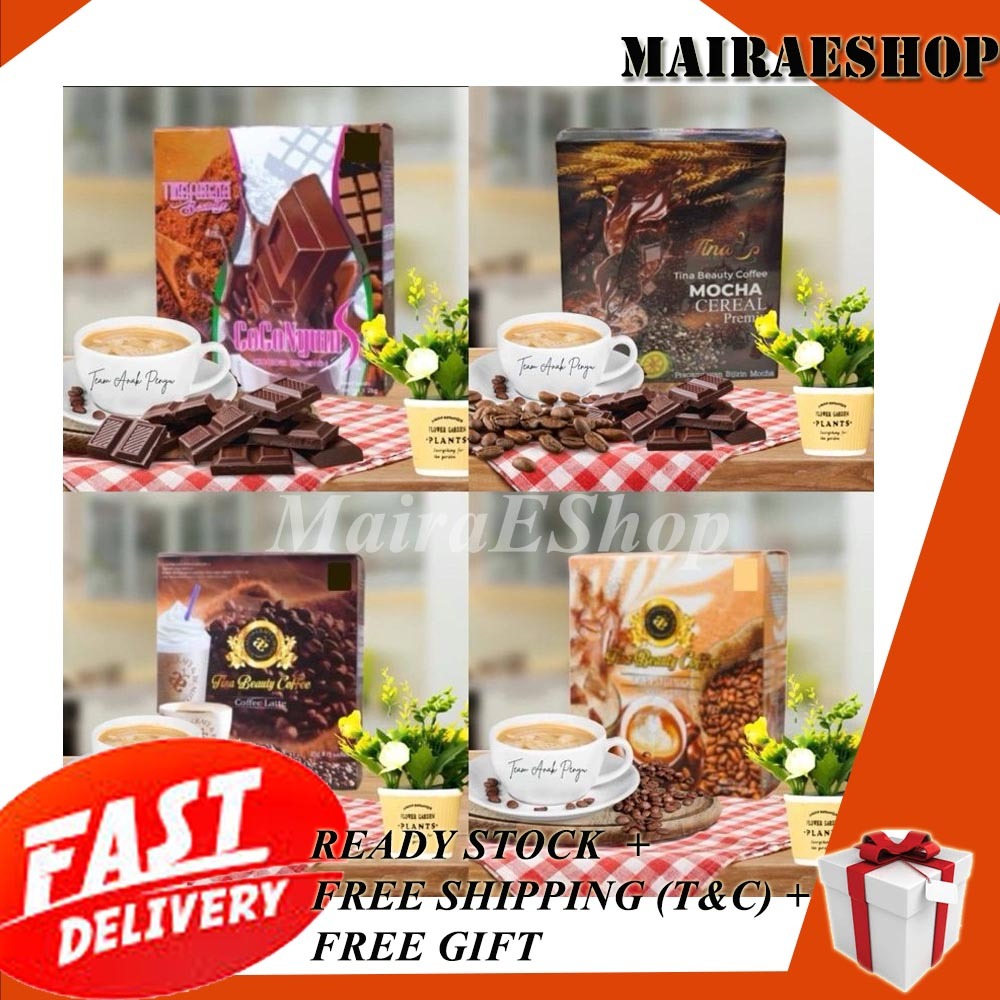 TINA BEAUTY COFFEE | KOPI TINA | LATTE | CAPPUCCINO | COCONYUMS | MOCHA ...