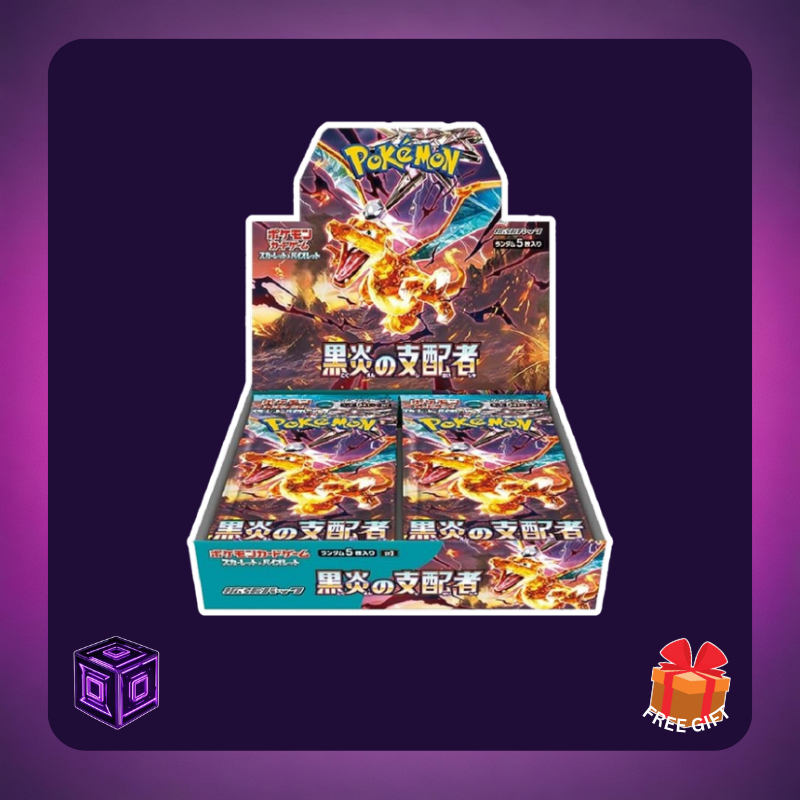 POKEMON Ruler Of The Black Flame (ROBF) Japan Trading Card Game Booster ...