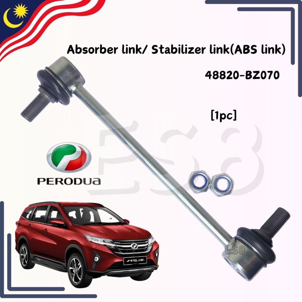 Perodua Aruz Toyota Rush front Stabilizer Link/ Absorber link ABS link part no-48820-BZ070 ...