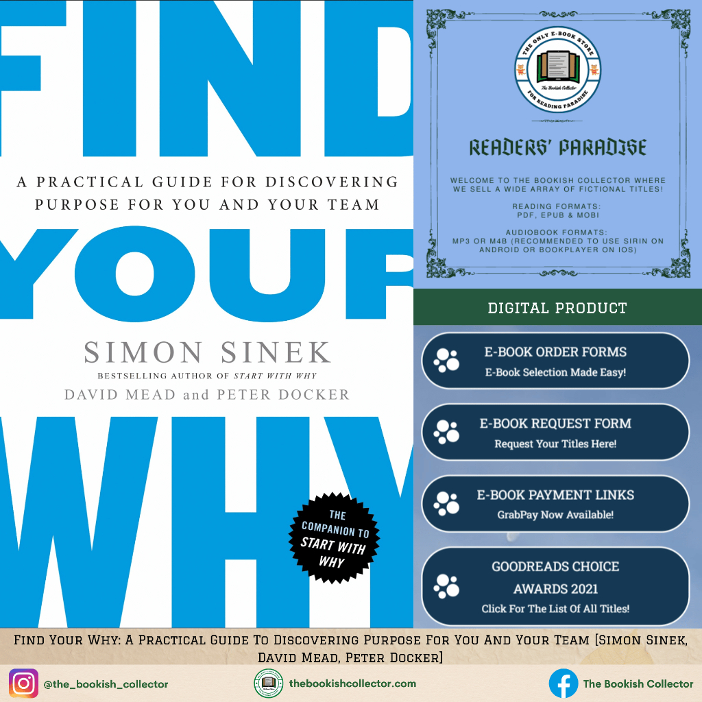 Find Your Why: A Practical Guide To Discovering Purpose For You And ...