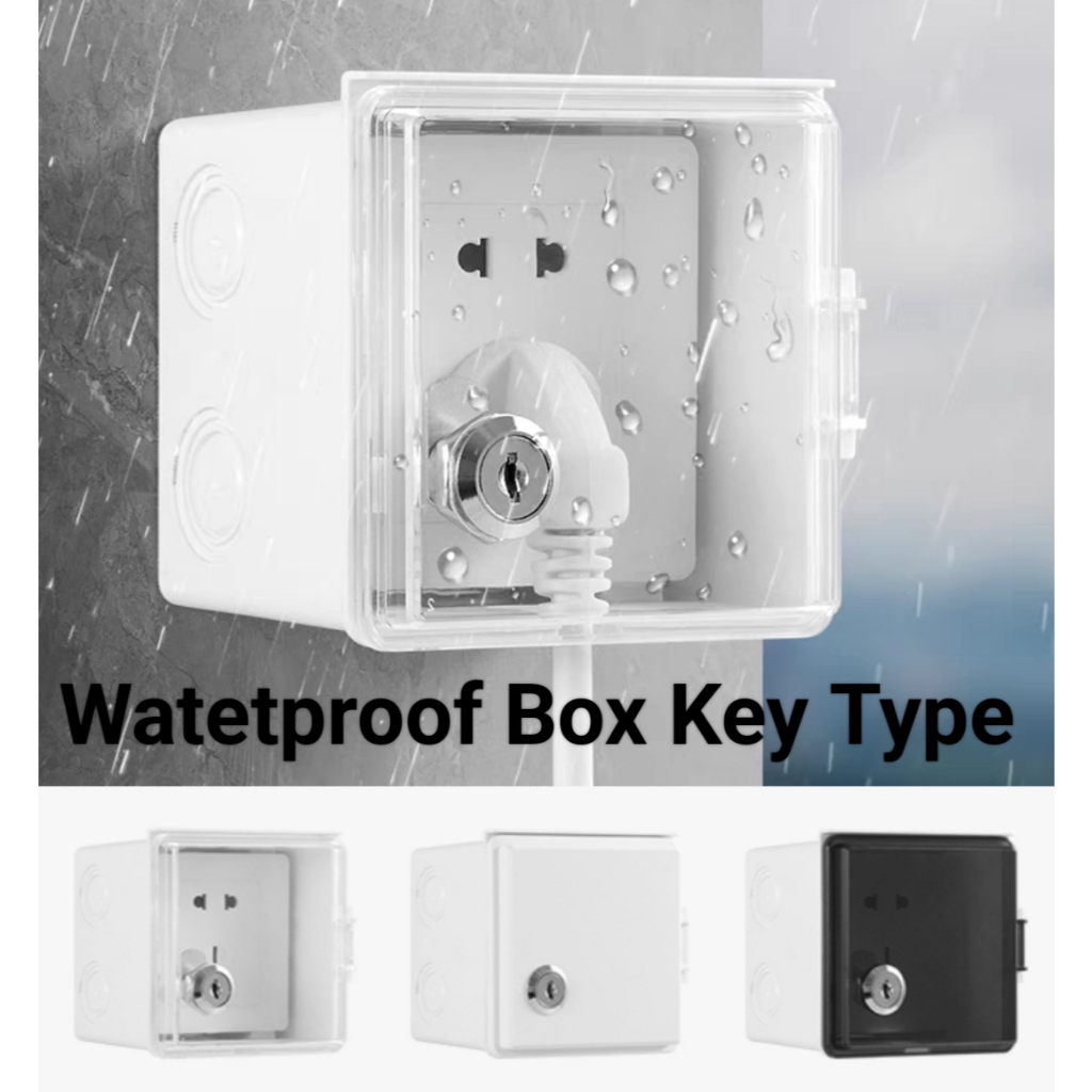 Waterproof Junction Box Key type Outdoor Protextion Anti Theft Anti ...